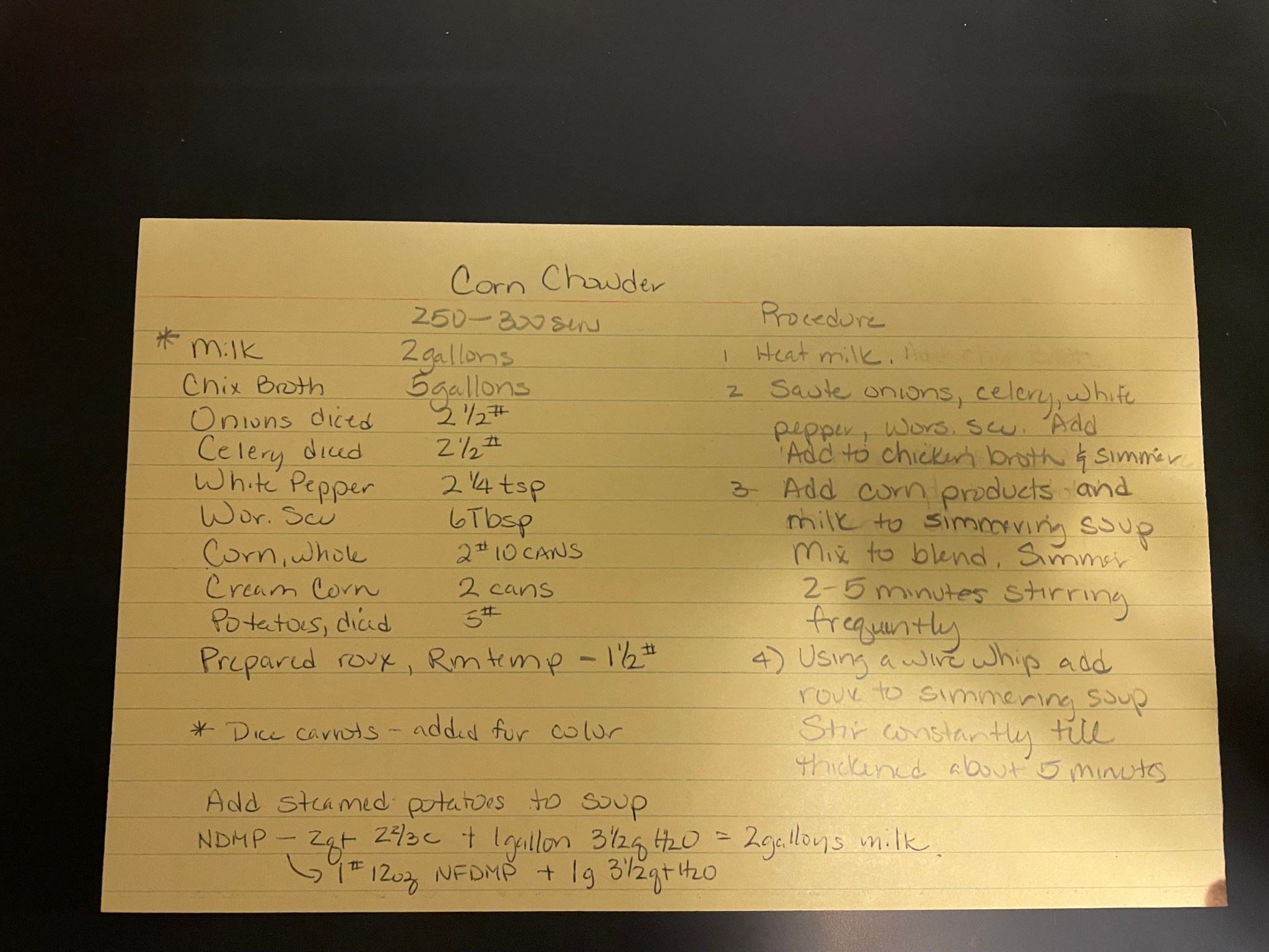 Miss Kunioka’s Corn Chowder Recipe – University Lab School * University ...